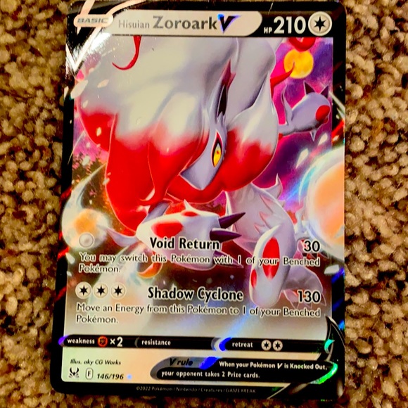 Pokemon | Other | Zoroark Pokmon Cardbuy Pokemon Card Listing Get 1 ...